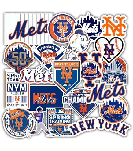 Sticker Met Logo New York Mets Vinyl Sticker Decals