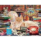 Amazon.com: Buffalo Games - Closet Cats - 750 Piece Jigsaw Puzzle ...