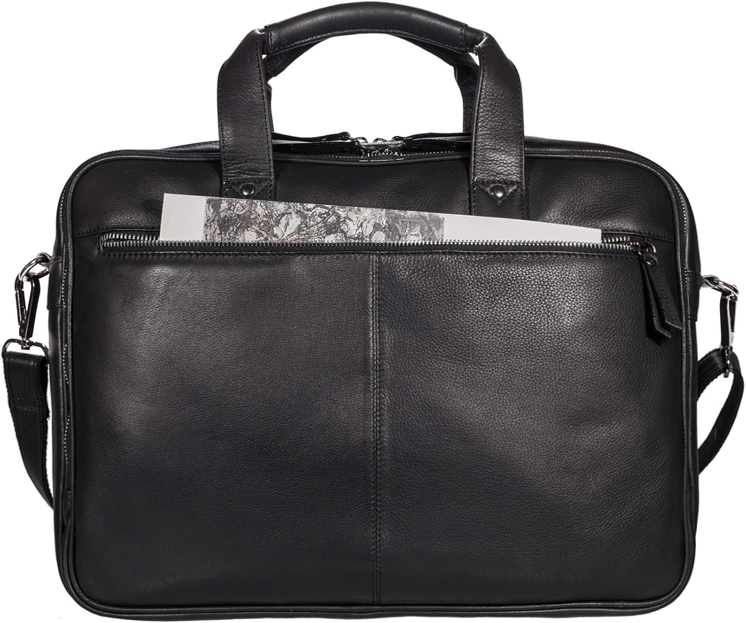 STILORD Vintage Business Bag Leather Walt 20 Liters, Colour:Kara ...