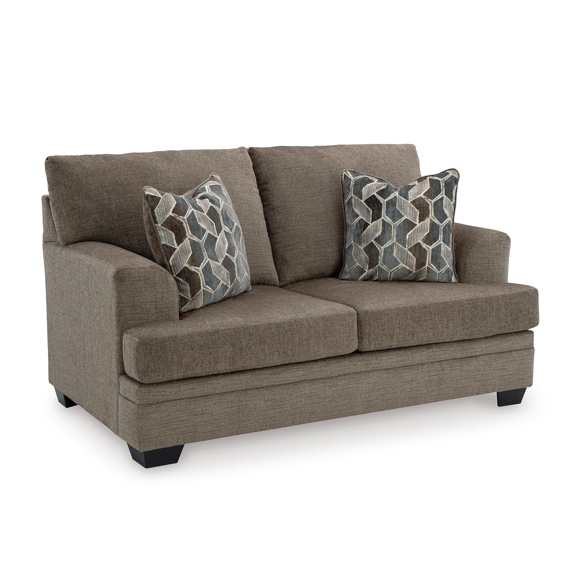 Signature Design by Ashley Stonemeade Casual Loveseat with 2 Toss ...