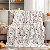 Amazon.com: JarThenaAMCS Fall Fuzzy Flannel Blanket 60 x 50 Inch ...