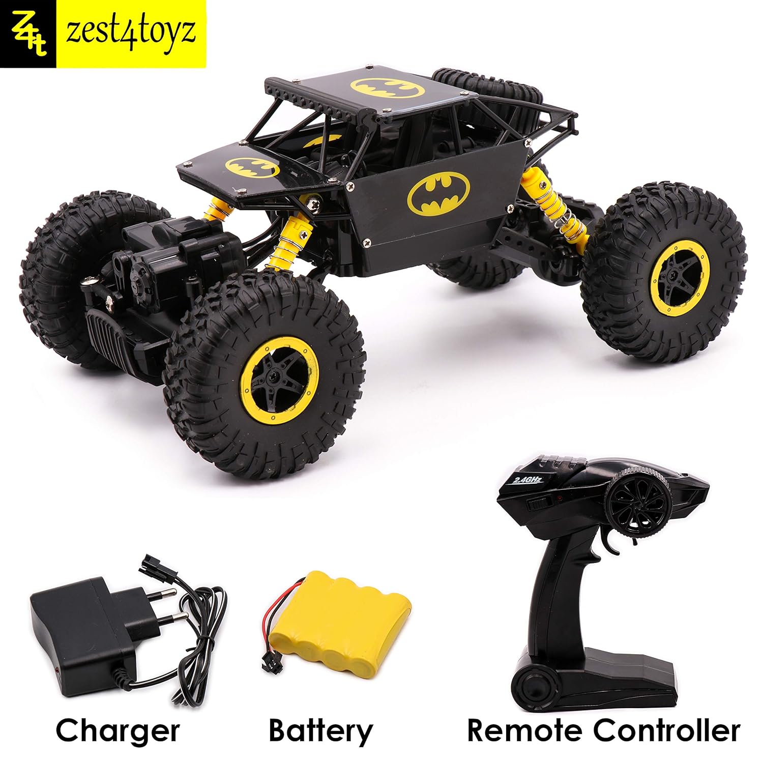 Buy Zest 4 Toyz 1:18 Four Wheel Drive Remote Control Hero Rock Climbing ...