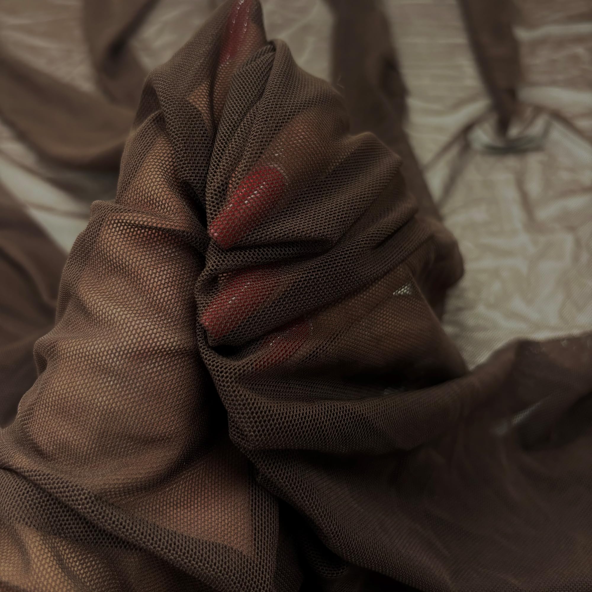 Ice Fabrics 4-Way Stretch Power Mesh Fabric By The Yard - 60" Wide Nylon Spandex Sheer Net ...