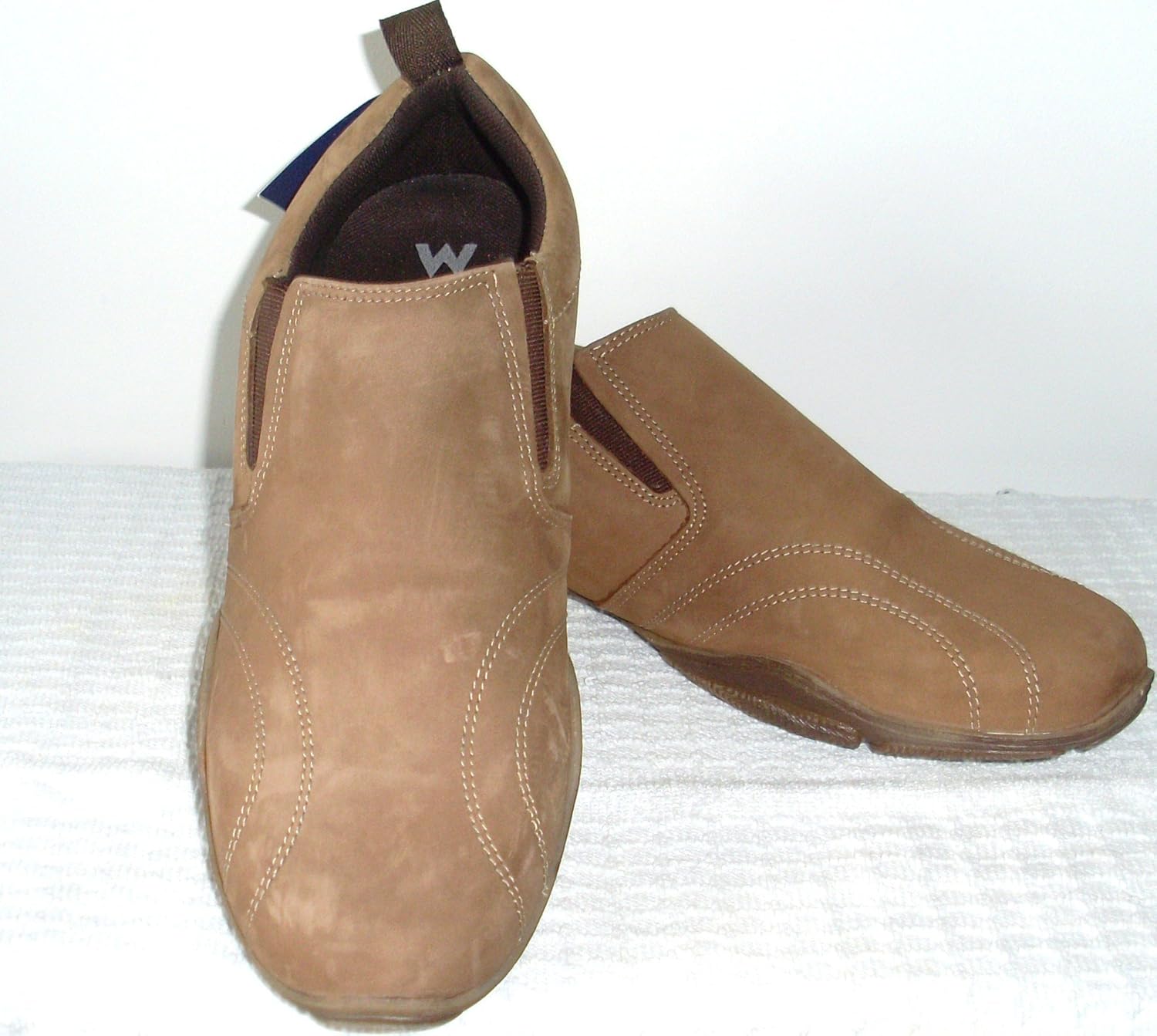 Wrangler Men's Roar Slip-on Brown 7 UK: Amazon.co.uk: Shoes & Bags