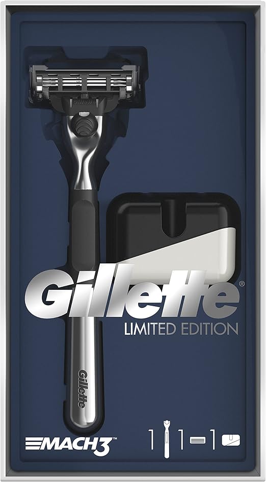 Gillette Mach3 Razor Limited Edition - Navaja de afeitar con mango ...