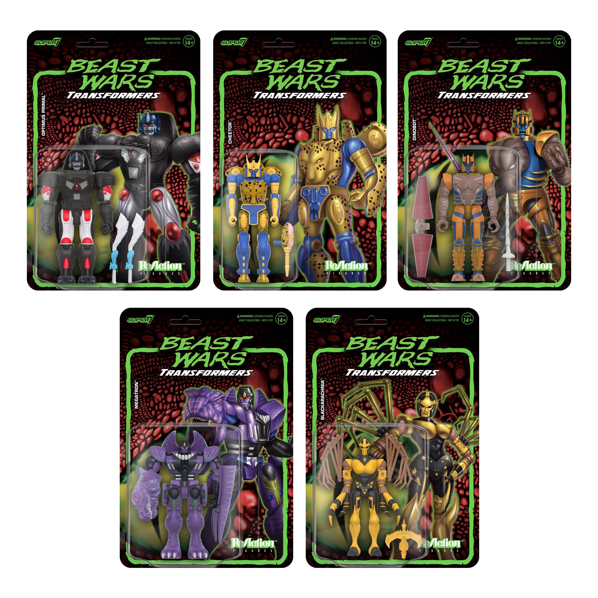 Mua Super7 Transformers Reaction Wave 7 Beast Wars - Megatron Action ...