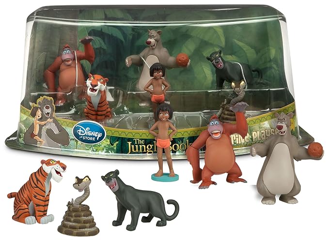 Amazon.com: The Jungle Book Figure Play Set: Toys & Games