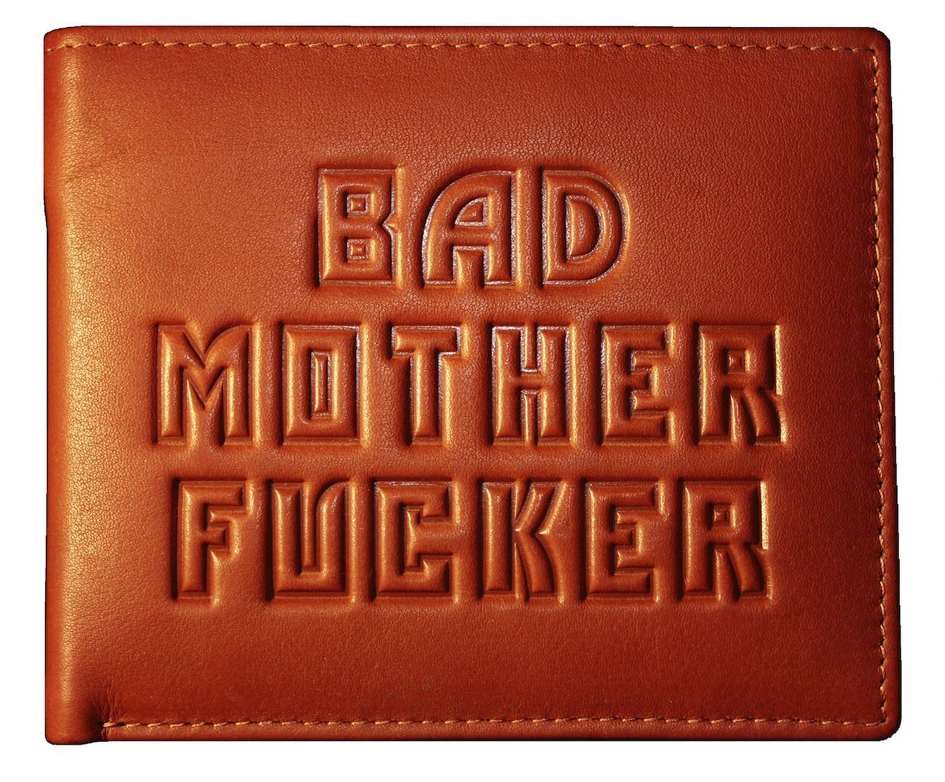 Bad Mother Fucker Wallet & FREE GIFTS! - Tan (Light Brown), Real ...