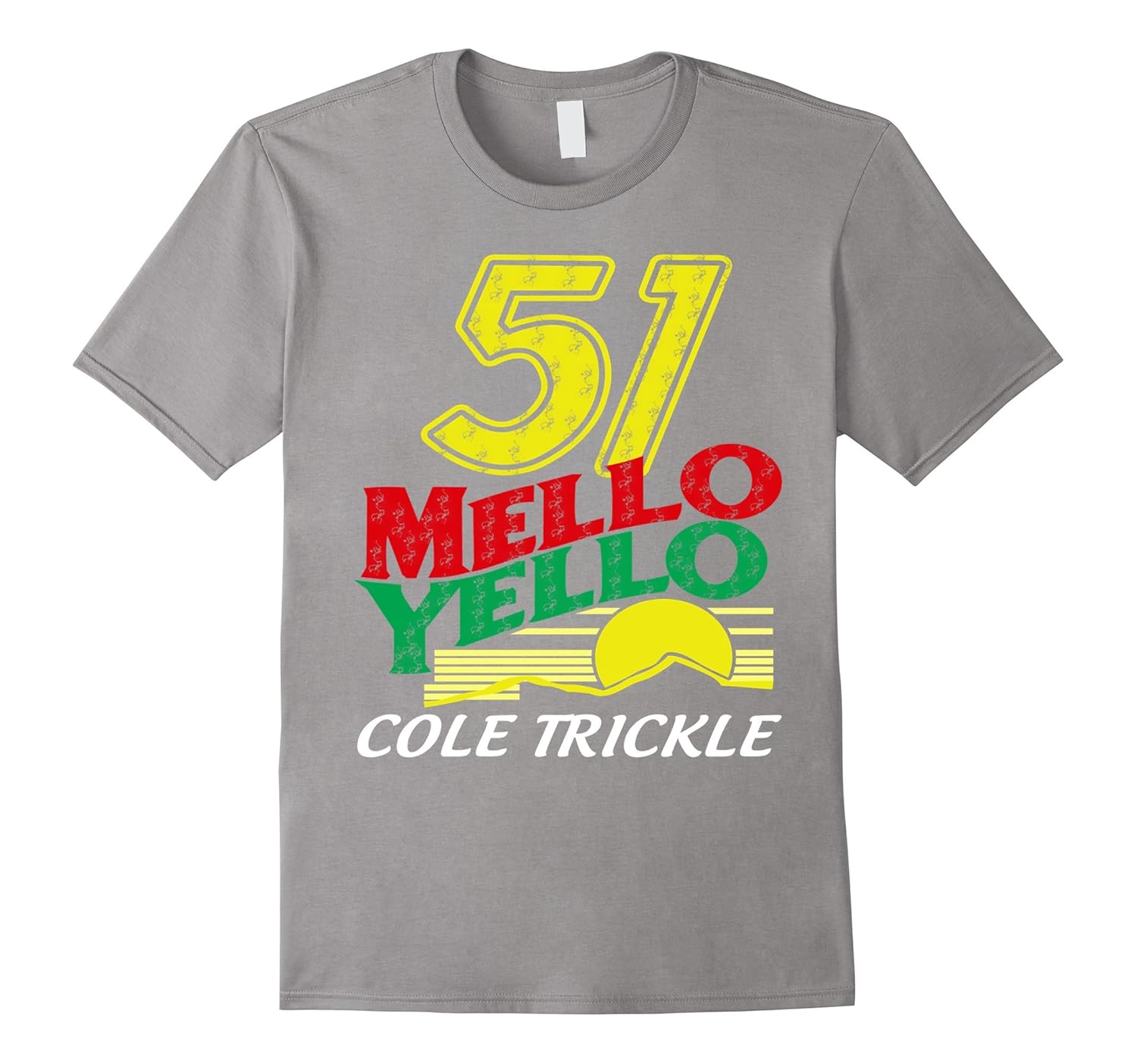 51 Mello Yello Cole Trickle Shirt – Thunders Day TShirt-RT – Rateeshirt