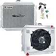 Amazon.com: COOLINGBEST 4 Row Aluminum Radiator for 1967-1972 Dodge ...