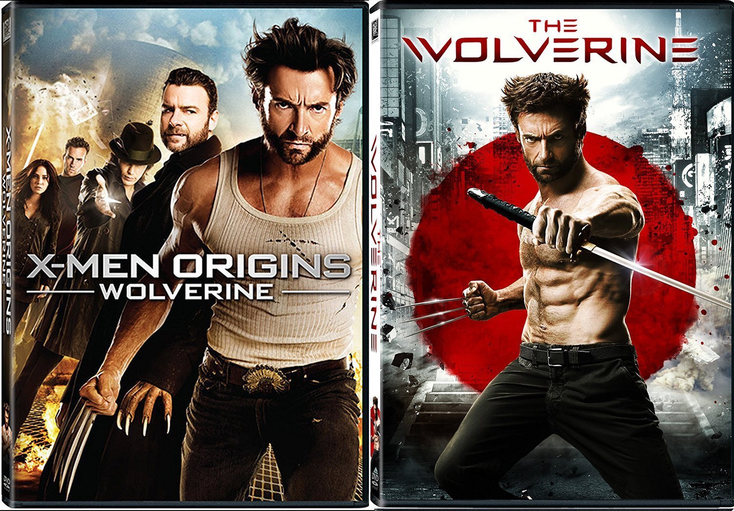 Amazon.com: The Wolverine & Wolverine X-Men Origins DVD Marvel Super ...