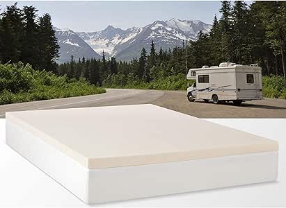 Amazon.com: Yaro 6" Memory Foam Mattress, RV Truck Full 48x75 inch ...