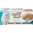 Fancy Feast Wet Cat Food, Gourmet Variety Pack 85 g Cans (12 pack ...