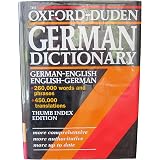 Oxford-Duden German Dictionary: With FREE SpeakGerman Pronunciation CD ...