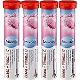 Amazon.com: Mivolis Magnesium effervescent Tablets - Dietary Supplements 4 Packs x 20 pcs ...
