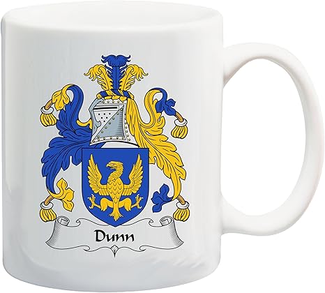 Amazon.com | Dunn Coat of Arms/Dunn Family Crest 11 Oz Ceramic Coffee ...