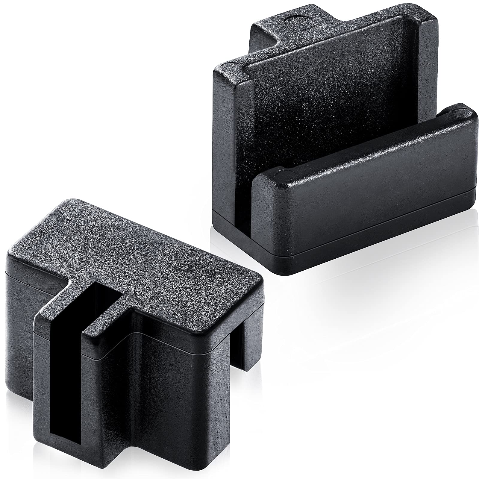 20 Pieces Hanging File Rail Clips Specialty Storage Black File Folder ...
