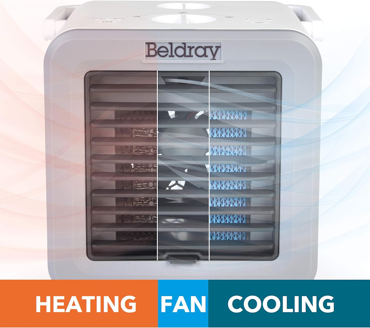 Beldray® EH3327 Climate Cube | Portable Personal Space Climate ...