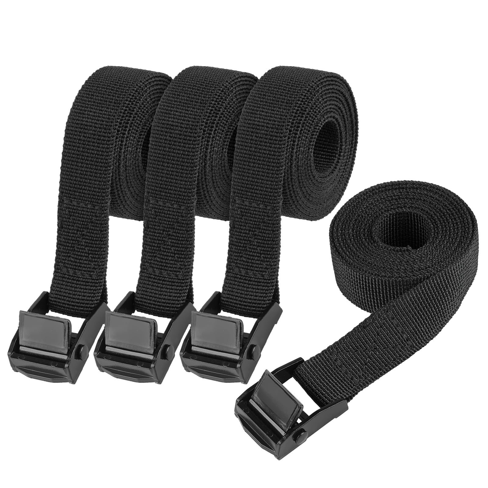 PEASUG Tie Down Straps, 4 Pcs Lashing Small Ratchet Straps with Buckles ...