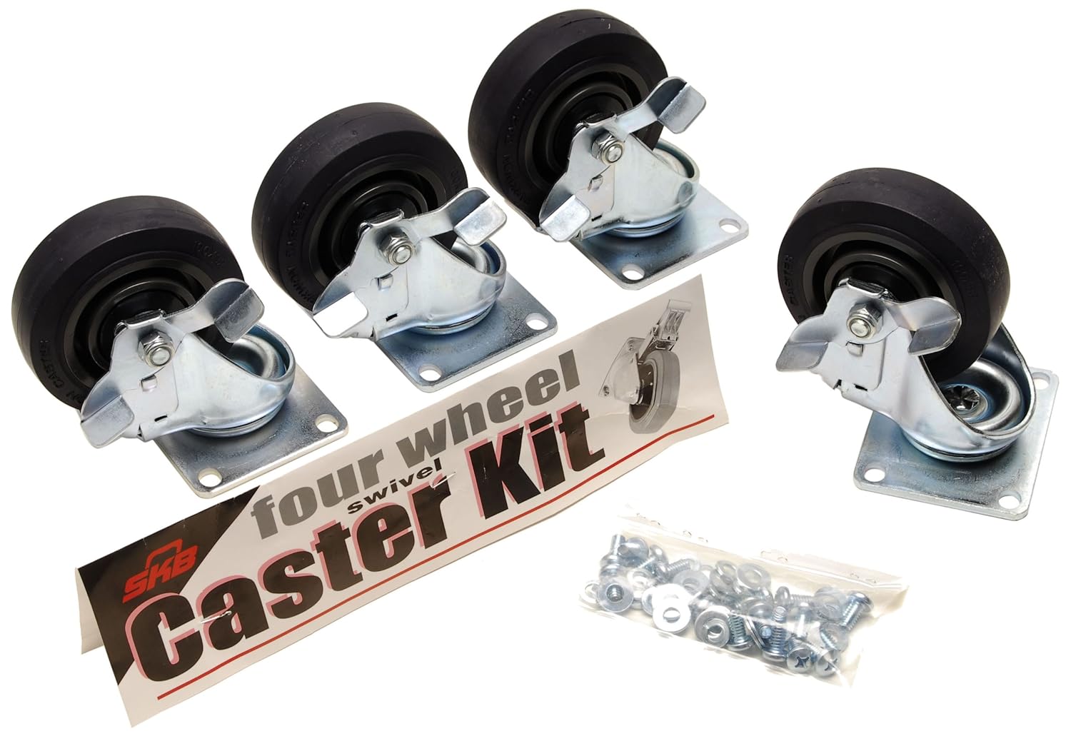 Amazon.com: SKB Equipment Case Caster Kit: Musical Instruments