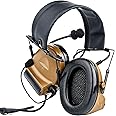 Amazon.com: GLECTICAL Tactical Headset Sound Pickup headphone Noise Reduction Ear protection ...