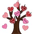 Amazon.com: Haooryx Valentine’s Paper Craft Kits - 24-Piece Valentine’s ...