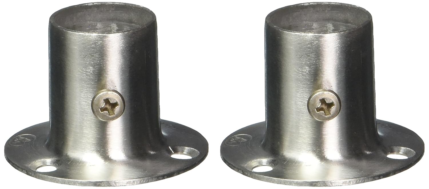 Amazon.com: 2 Pcs 19mm x 30mm Stainless Steel Clothes Lever Socket Pipe ...