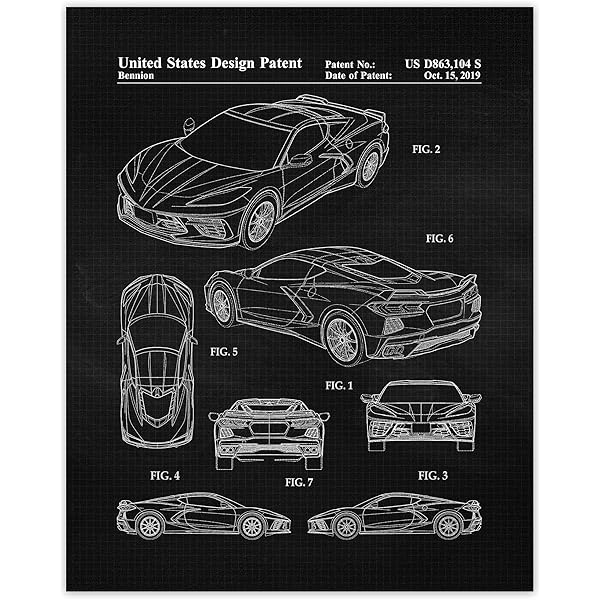 Corvette Models Over The Years Poster Amazon.com: Idea Network History