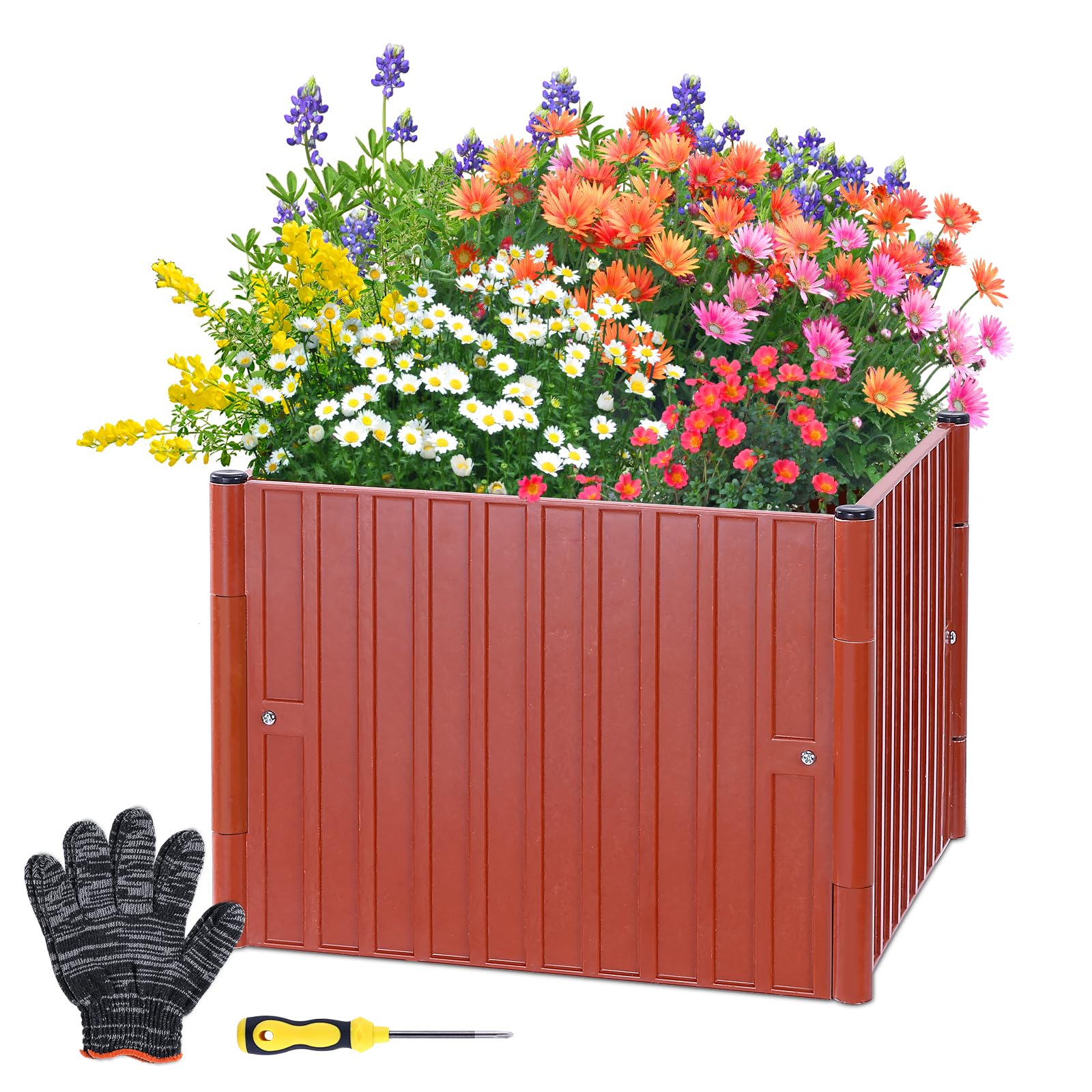 Raised Garden Bed Creative DIY Raised Garden Beds Outdoor Durable ...