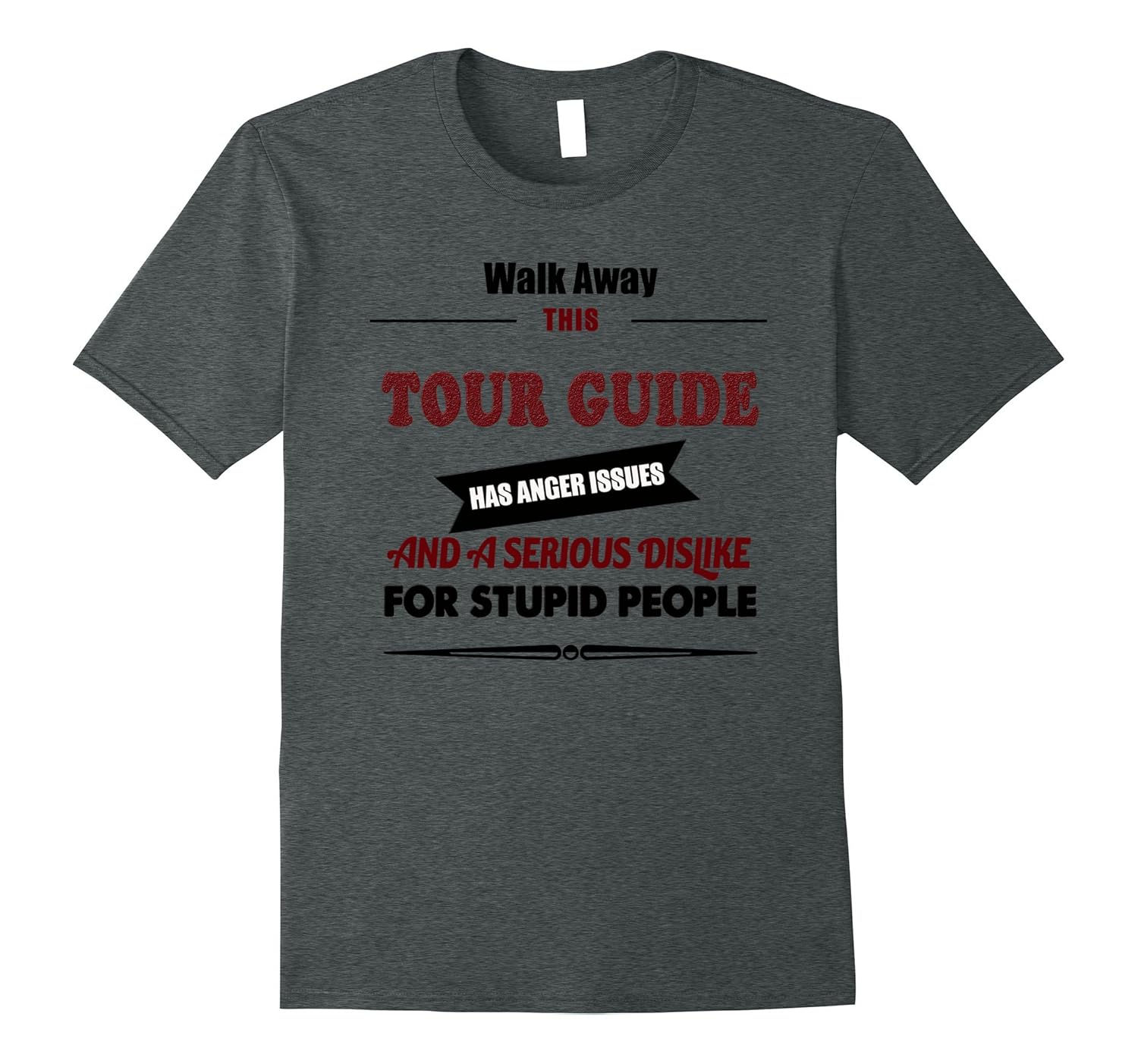Angry Tour Guide Tshirt tourists Tourism places tee shirt-PL – theteejob