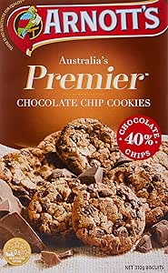 Arnott's Premier Chocolate Chip Cookies, 310 Grams: Amazon.com.au ...