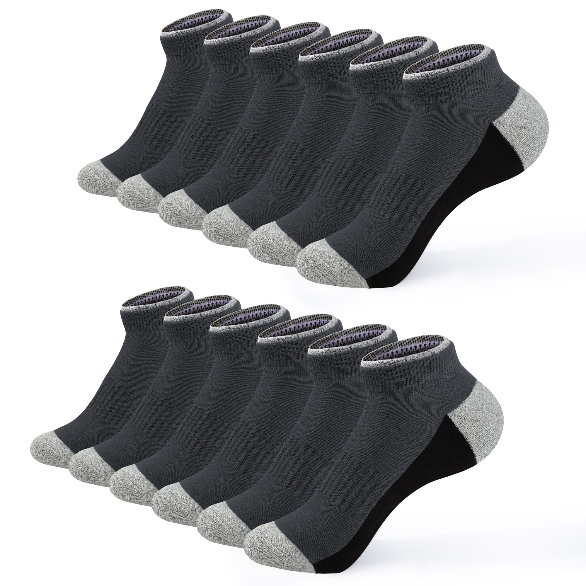 YESGG Ankle Socks Men - 3 Pairs Compression Ankle Socks for Women ...