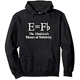 Funny Musician, E equals F Flat, Theory Of Relativity Joke T-Shirt ...