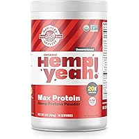 Amazon.com: Manitoba Harvest Hemp Yeah! Organic Max Protein Powder ...