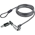 Amazon.com: StarTech.com Nano Laptop Cable Lock, 6.6ft (2m), Anti-Theft ...