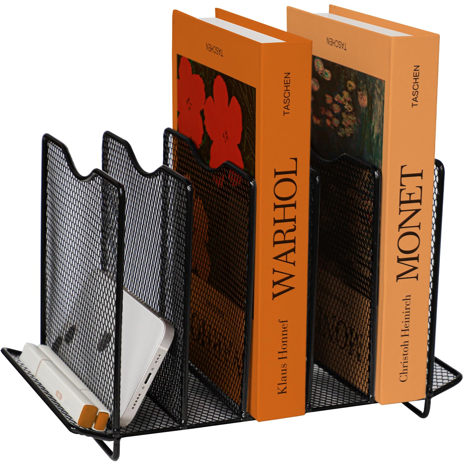 Mua Updated 7-Section Desktop File Organizer, Upright Mesh Desktop ...