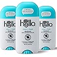 Amazon.com: hello Activated Charcoal Fresh and Clean Deodorant for ...