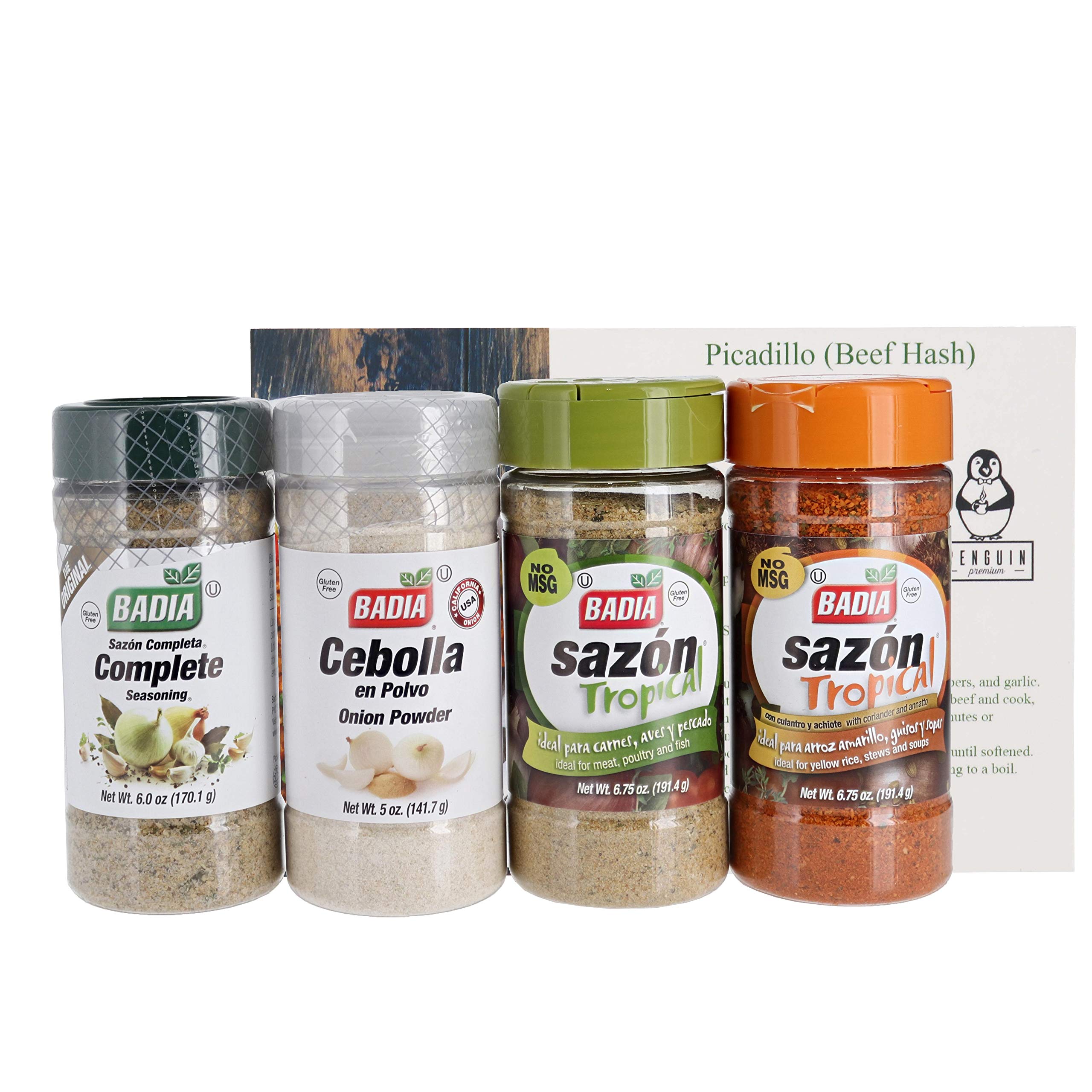 Buy Badia Complete Seasoning, Sazon Tropical with Annatto & Coriander ...