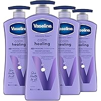 Amazon.com : Vaseline Intensive Care Calm Healing Body Lotion 4 ct for ...