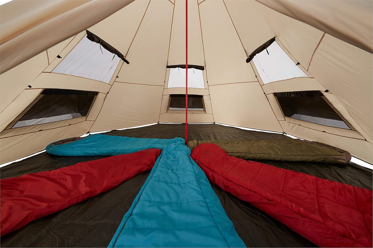 Grand Canyon Black Falls 8 – Round Tent for 8 People Family Tent Group ...