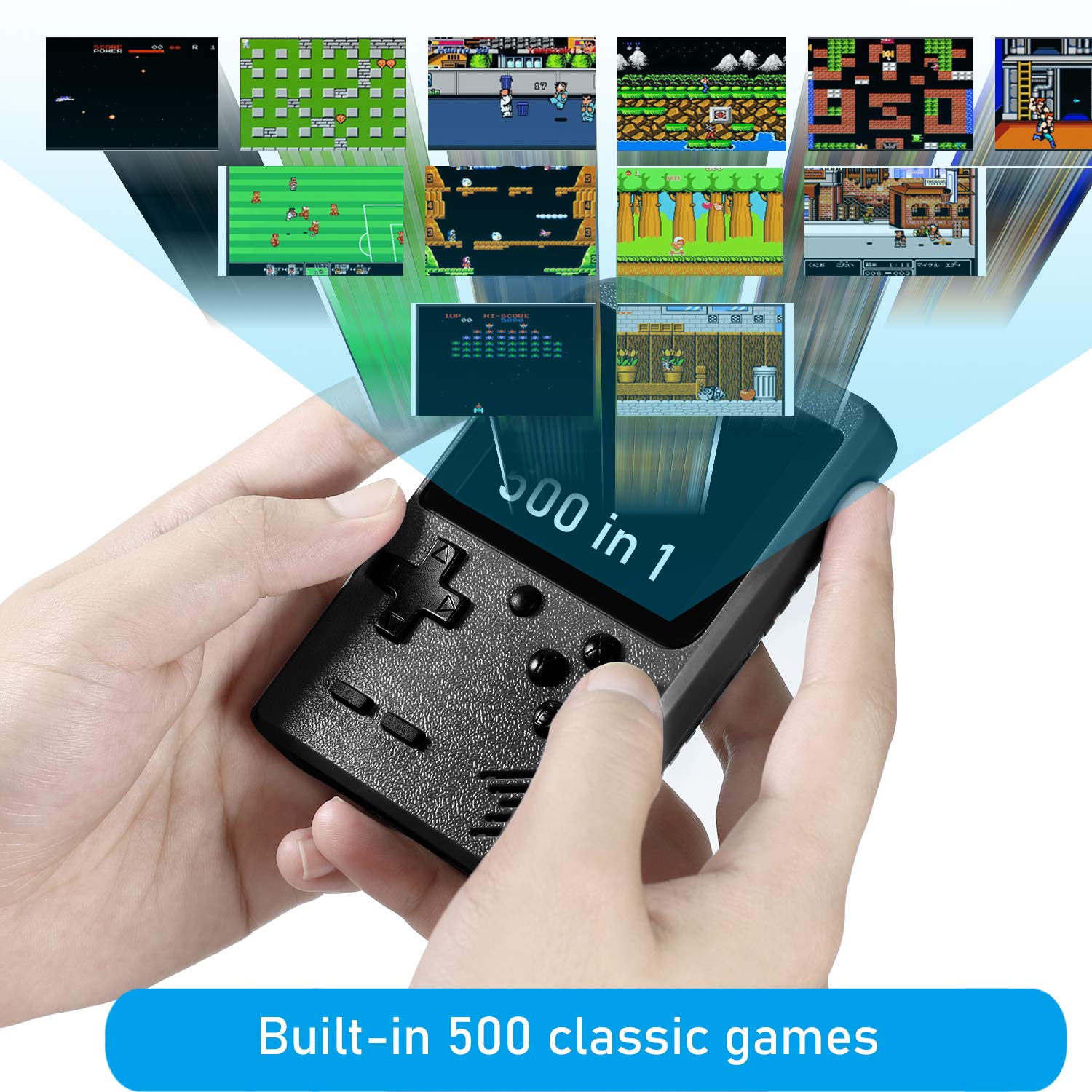 Mua Imponigic Handheld Game Console Retro Mini Game Player with 500 ...