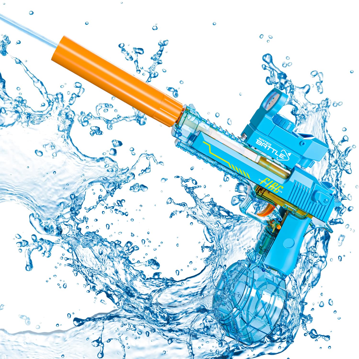 Electric Water Gun, Automatic Water Gun for Kids Adults, Powerful High ...