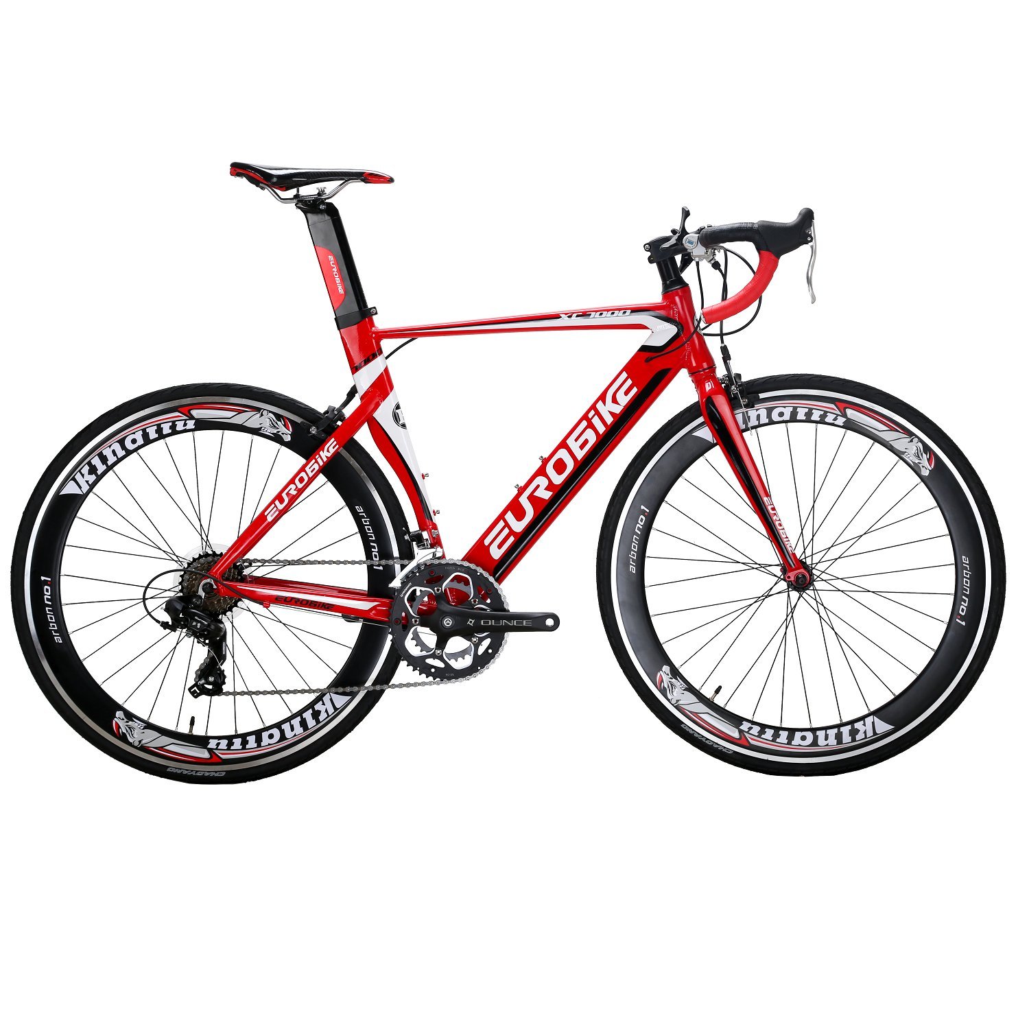 Buy Eurobike XC7000 14 Speed 54 cm Light Aluminum Frame Road Bike ...