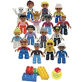 Amazon.com: PREXTEX Building Blocks for Toddlers 1-3+ (50 Mega Blocks ...