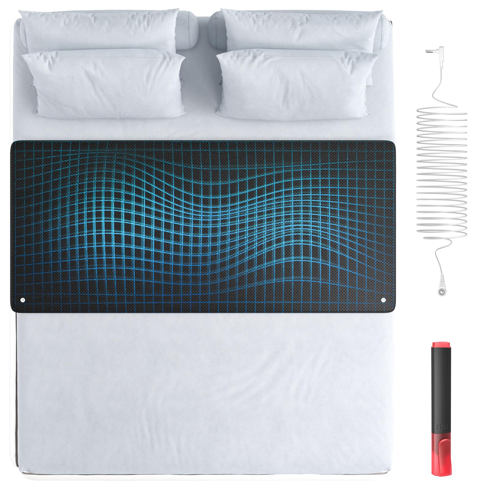 Grounding Mat, 27x60 Grounding Mat for Bed, Enjoy The Grounding Effect ...