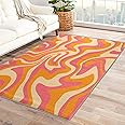 Amazon.com: ZDABAOEC Funky Rug, 6x9 Rug, 70s Retro Area Rugs for ...