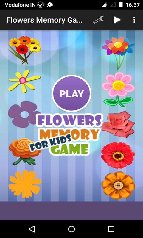 Flowers Memory Game for Kids:Amazon.fr:Appstore for Android