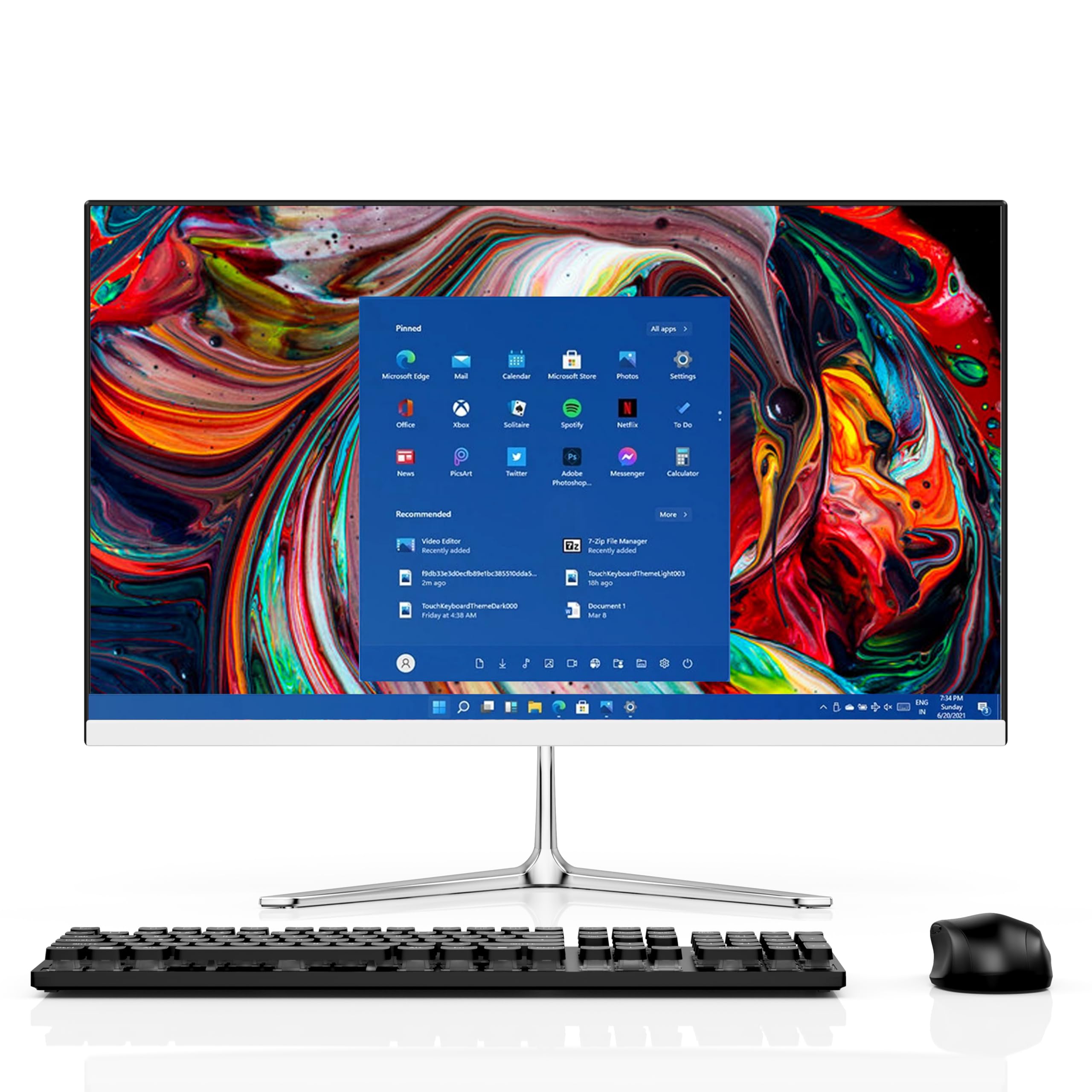 Mua 23.8 inch 2024 All in One Desktop PC, Windows 11, WiFi 6, FHD ...