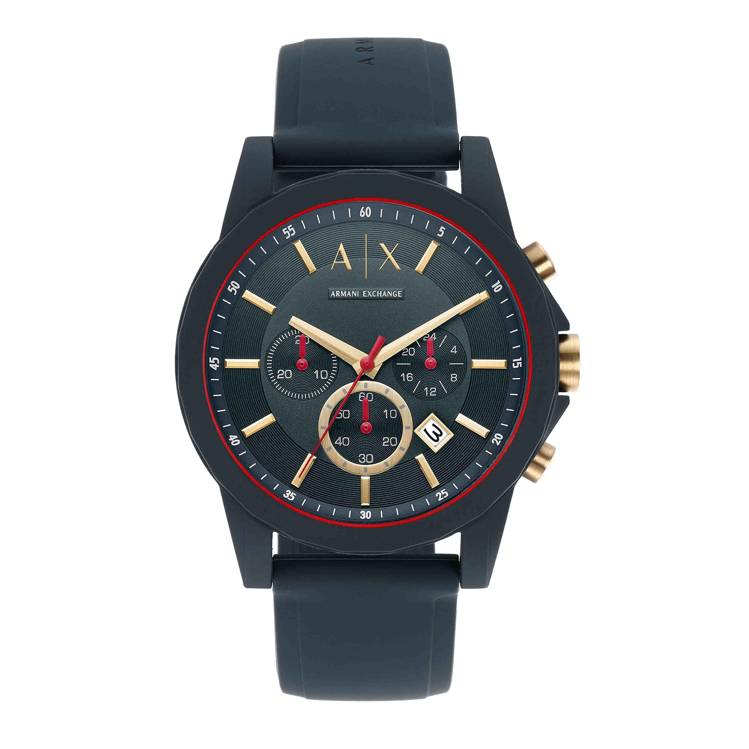 Mua AX Armani Exchange Chronograph Watch for Men with Leather ...