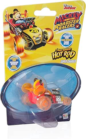 Mickey Mouse- Mini Vehículos: Supercharged Hot Rod, Multicolor (IMC ...